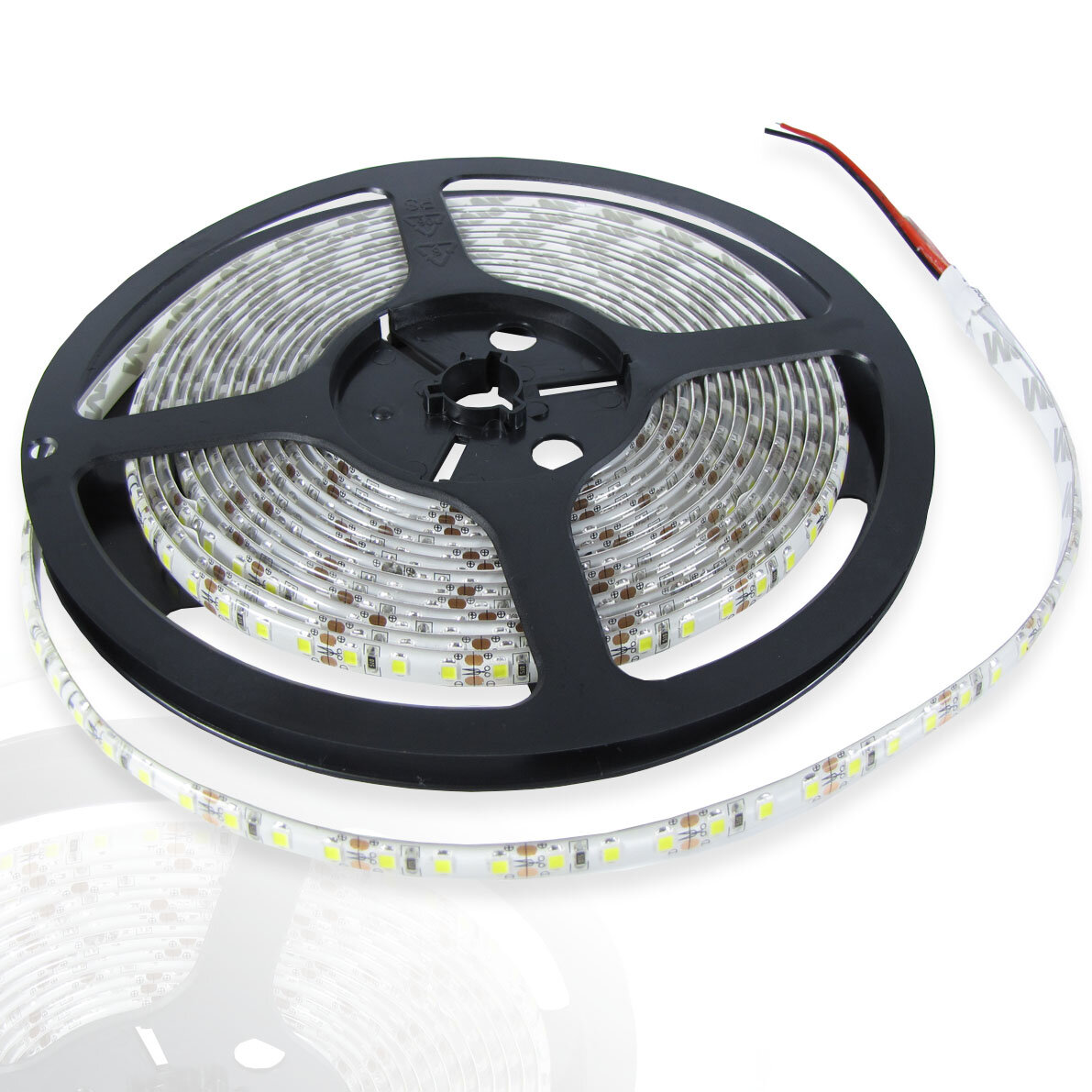 Светодиодная лента LUX class 2835 120led/m, cool white, 12V, IP65, N12