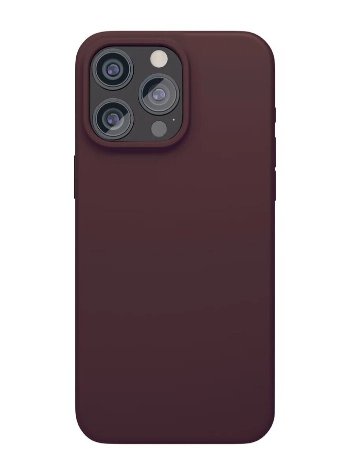 Чехол-накладка VLP Aster Case with MagSafe для смартфона Apple iPhone 15 Pro Max Mocaccino