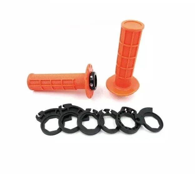 Ручки (грипсы) руля LOCK-ON Handlebar Grips-G2 (оранжевый)