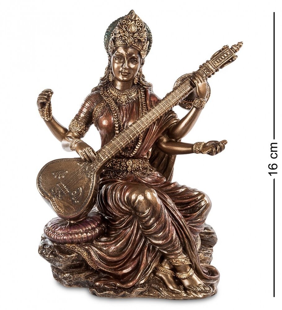 Статуэтка Veronese "Сарасвати" (bronze) WS-661