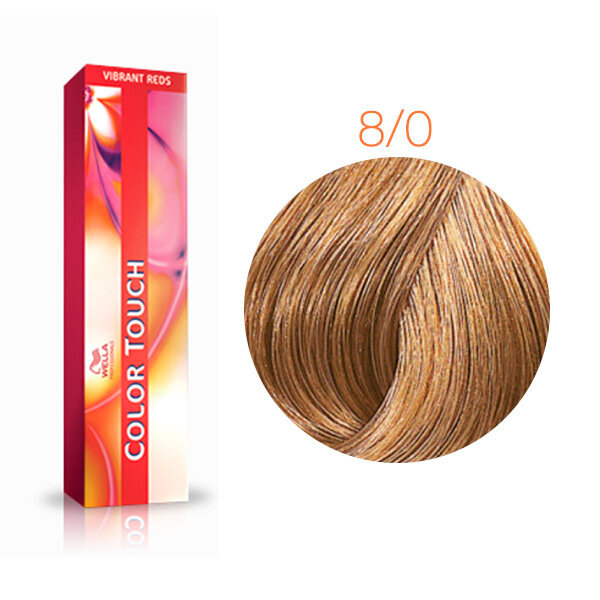 Wella Professionals Color Touch Pure Naturals крем-краска для волос, 8/0 Светлый блонд, 60 мл