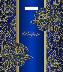 Пакет Перфекто Роскошь полиэтиленовый с вырубной ручкой 46x42x6 см, 90 мкм / 10 штук