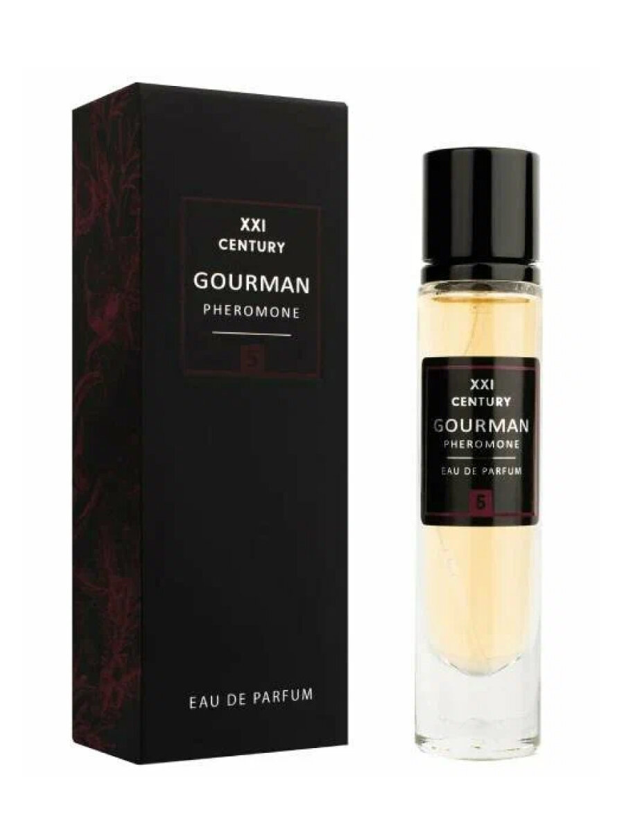 Парфюмерия XXI века Мужской Gourman №5 Eau de Parfum Парфюмированная вода с феромонами (edp) 13мл