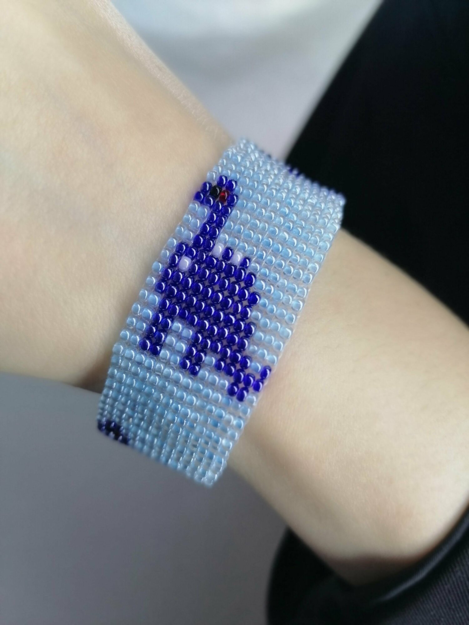 Плетеный браслет