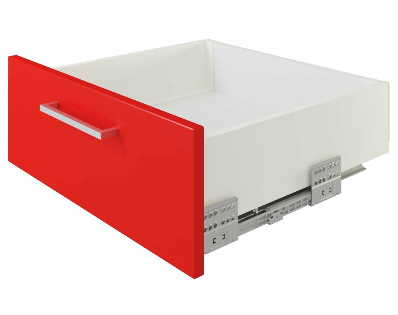 Ящик Старт SB19W.1/500 с доводчиком H118/L500, полное выдвижение, белый, Boyard , 40 кг