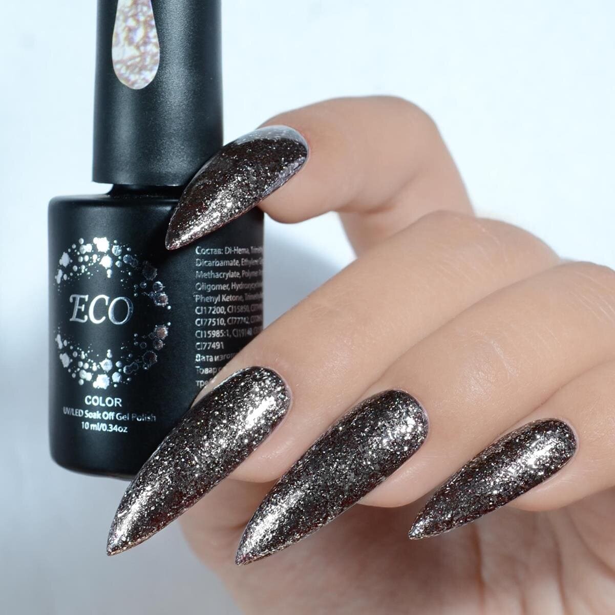 Гель-лак для ногтей ТМ ECO "Фольга" №106 (№06), 10 мл