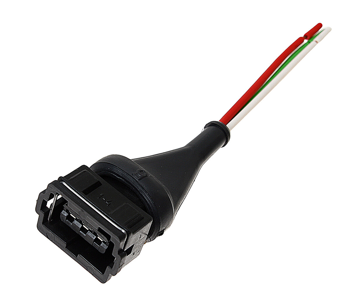 Разъем соединительный датчика Холла с пыльником, проводами аэнк