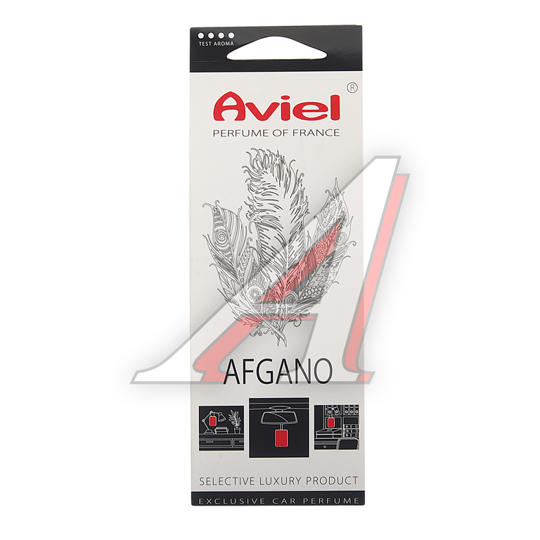 Ароматизатор подвесной картонный (Afgano) Perfume of France AVIEL