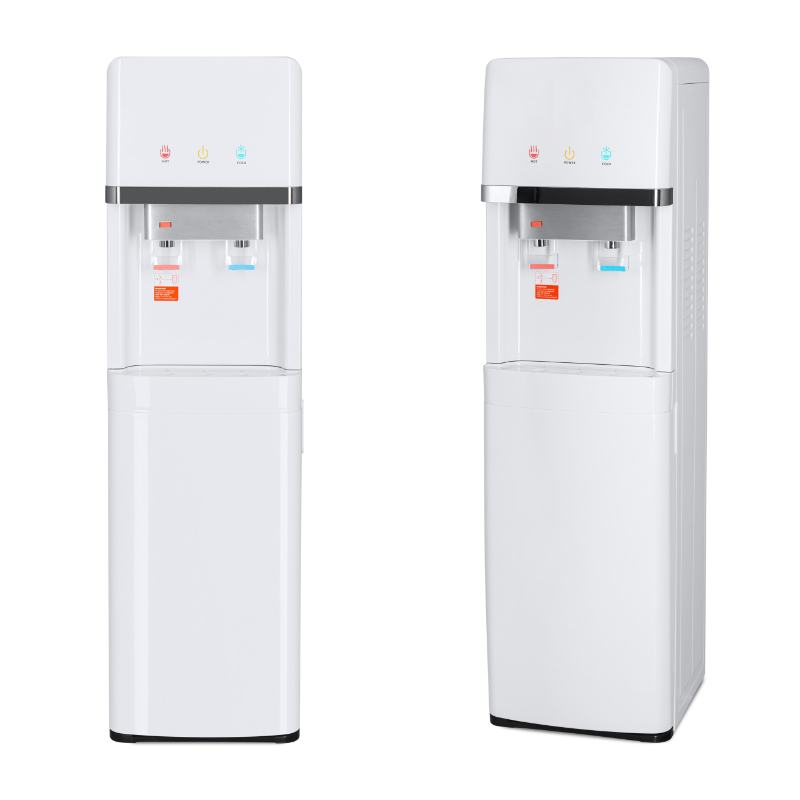 Напольный кулер для воды с нижней загрузкой Ecos арт.12666 цвет белый