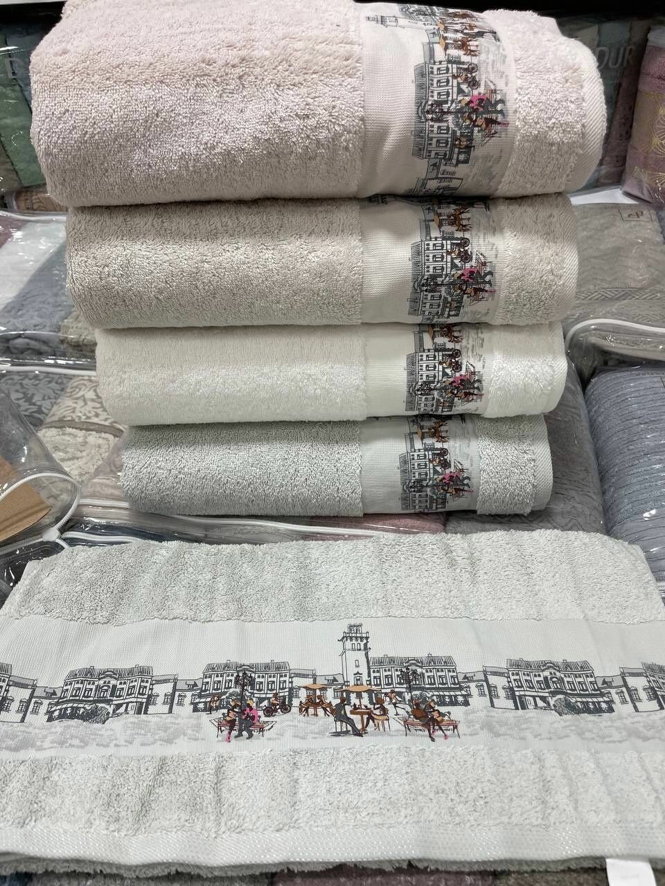 Полотенце банное Pupilla Город