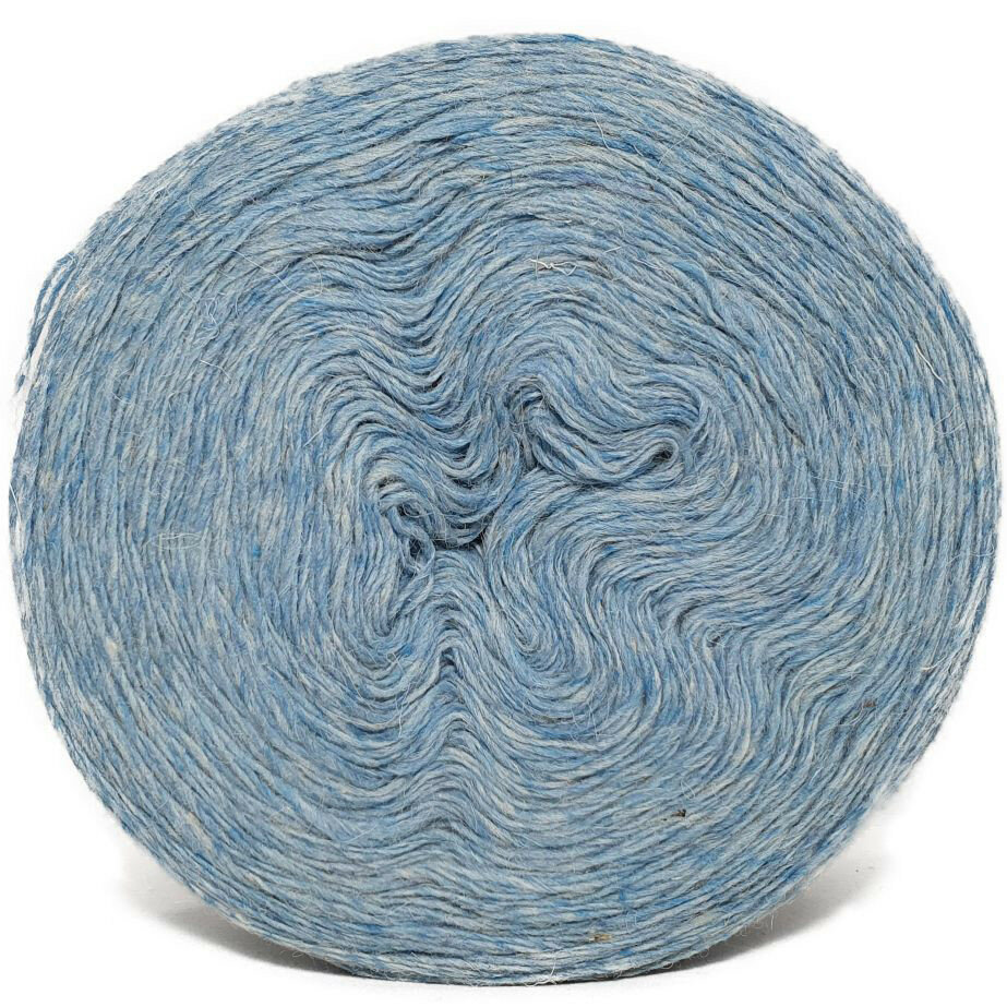 Пряжа Рассказовская ангорка 13 голубой (2 мотка)