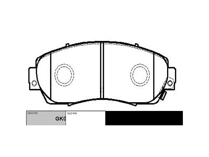 CTR GK0336 (2117112 / 3501115AKZ16B / 3501115XKZ16B) колодки тормозные дисковые перед Honda (Хонда) cr-v 12-