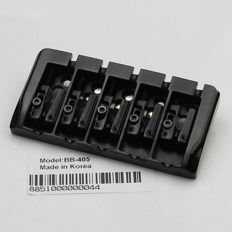 Бридж для бас-гитары Paxphil BB405-BK, черный