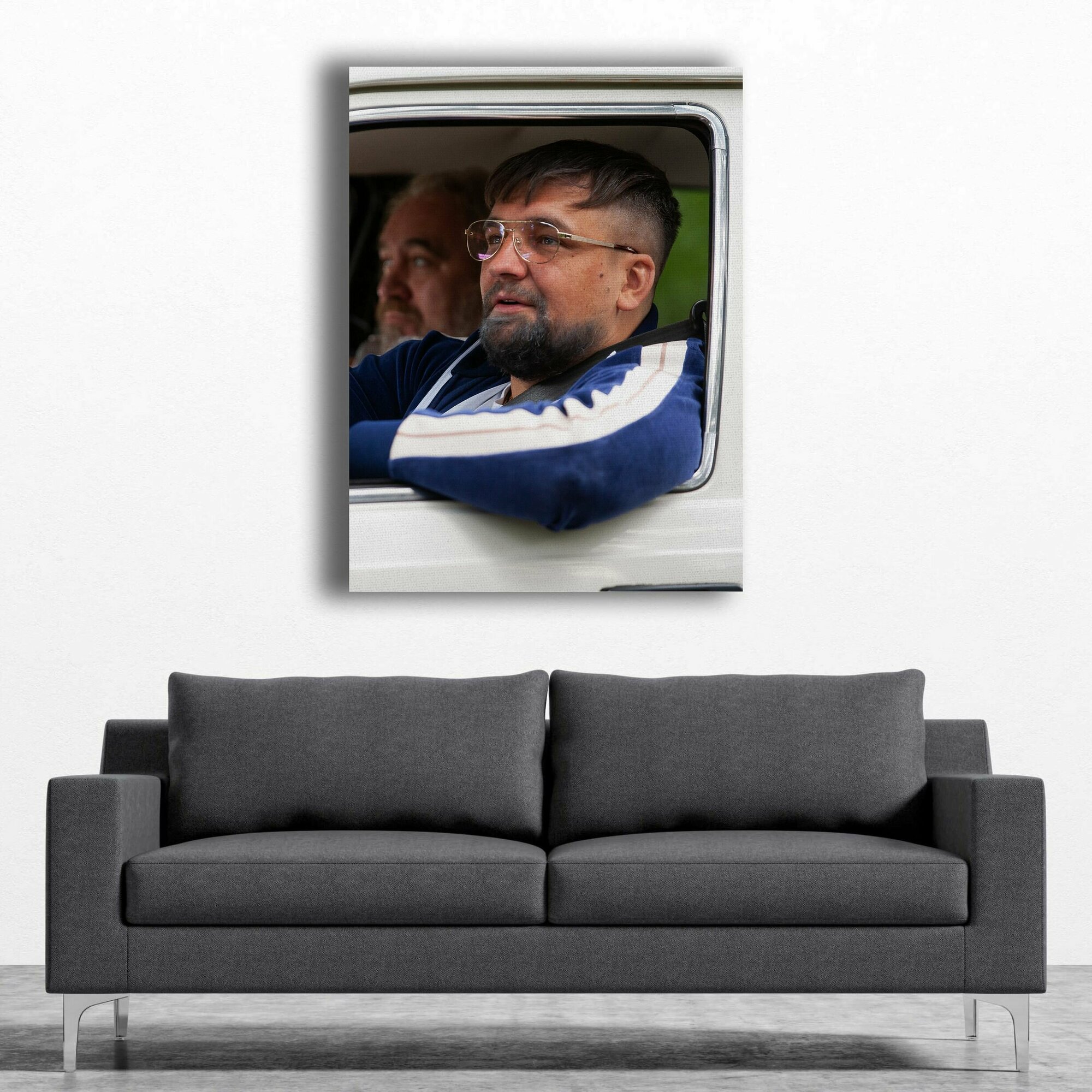 Интерьерная картина на холсте / Репер / Баста 40*60