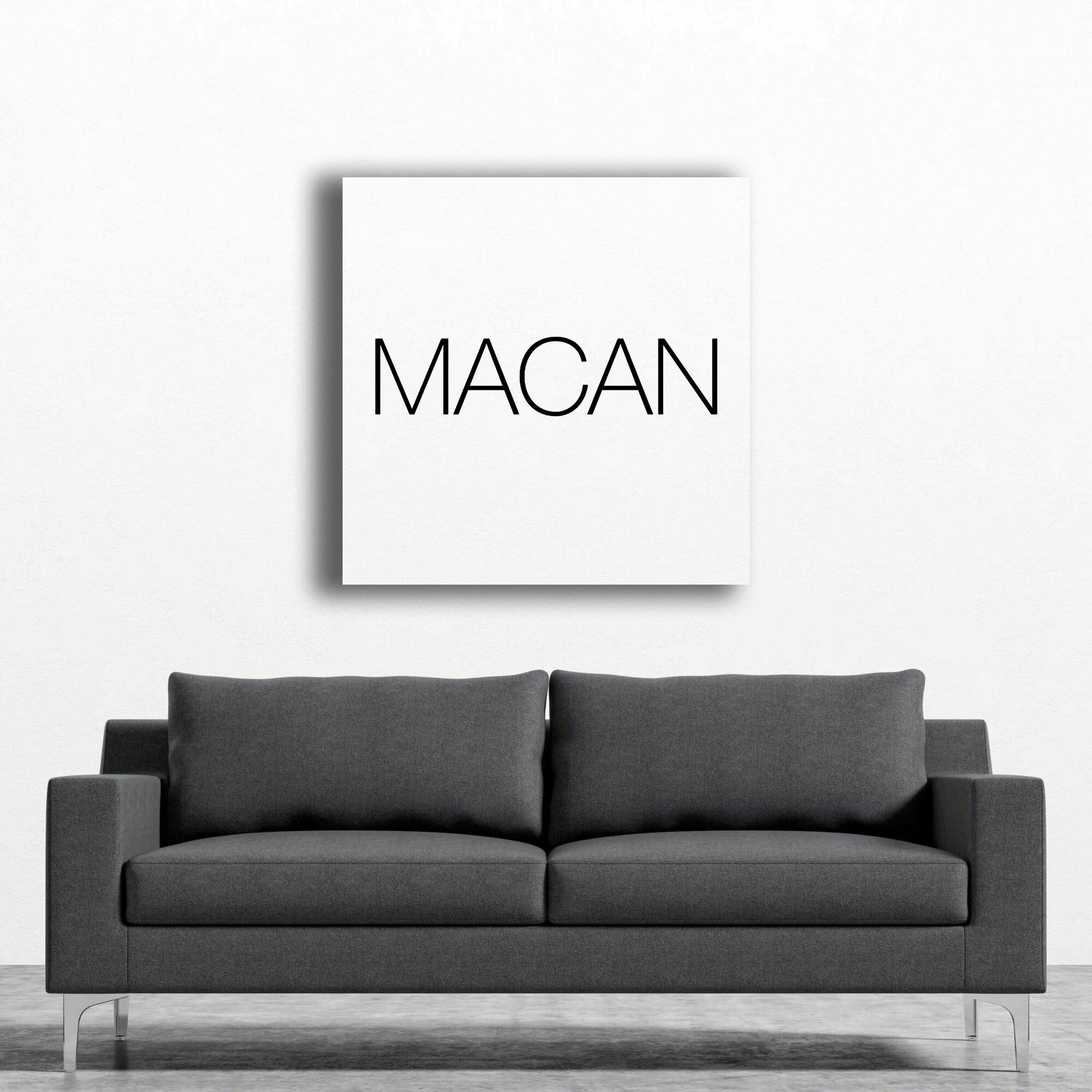 Интерьерная картина на холсте Macan 60*60