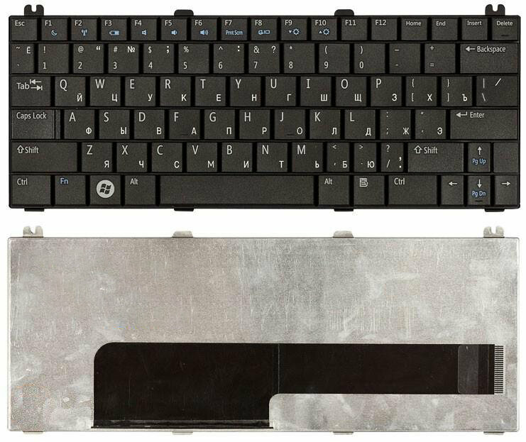 Клавиатура для ноутбука Dell Inspiron Mini 12 1210 черная