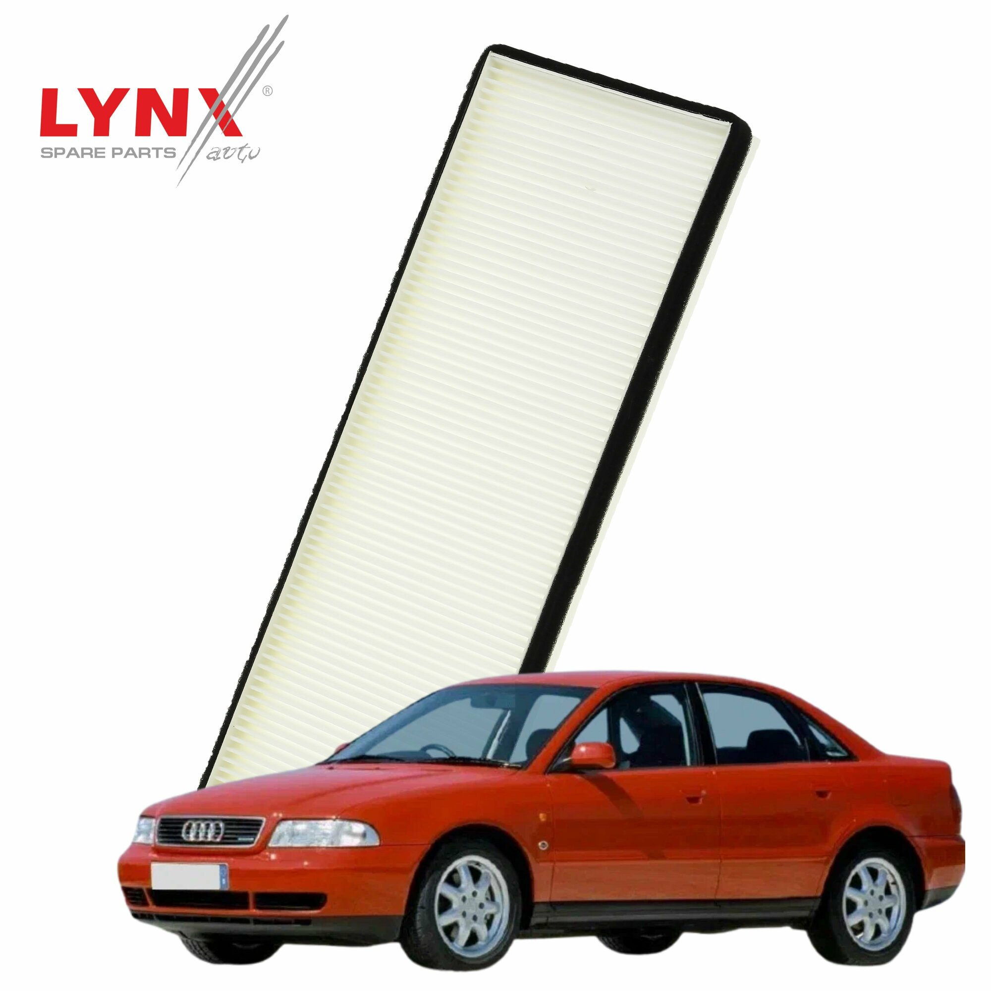 Фильтр салонный Audi A4 (1) 1996 - 2000 / 1шт LYNXauto