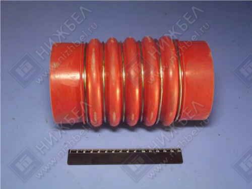 Россия Патрубок охладителя КАМАЗ-53205 Евро силикон (100х112)