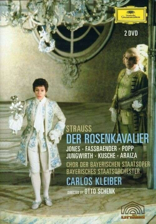 STRAUSS: Der Rosenkavalier - Gwyneth Jones, Brigitte Fassbaender, Lucia Popp, Manfred Jungwirth, Carlos Kleiber. 2 DVD