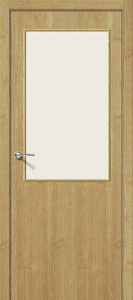 Дверь Гост-13 / Цвет Т-01 (ДубНат) / Стекло Magic Fog / Двери Браво