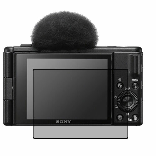 Скрин Мобайл защитный экран для фотоаппарата Sony ZV-1F из нано стекло 9H приватное