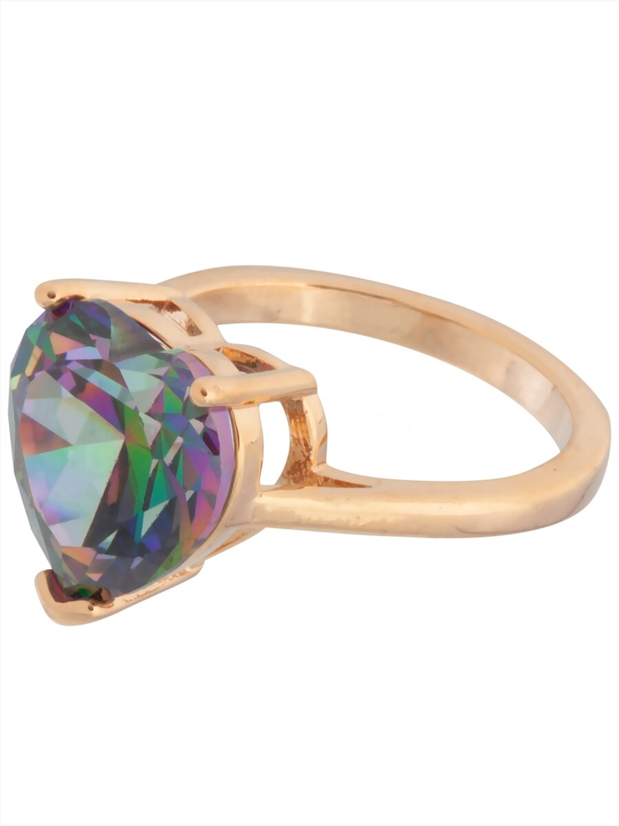 Кольцо, фианит