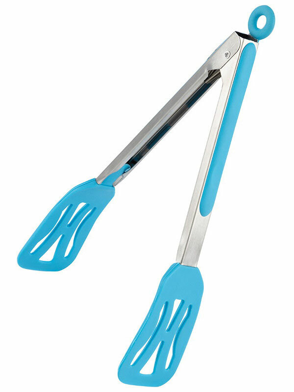 Щипцы Mallony Tongs-05, 26.5 см, силиконовые ручка, из нержавеющей стали (103500)