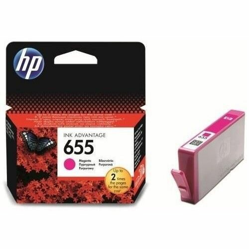 Картридж для струйного принтера HP 655 Magenta (CZ111AE), официальная гарантия