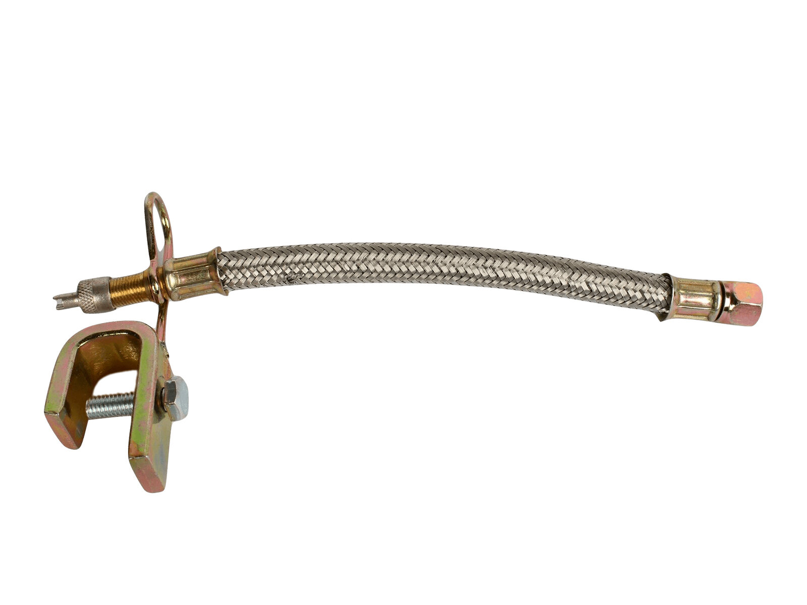 Шланг подкачки колес ГАЗ, ЗИЛ внутрений с кронштейном 150мм