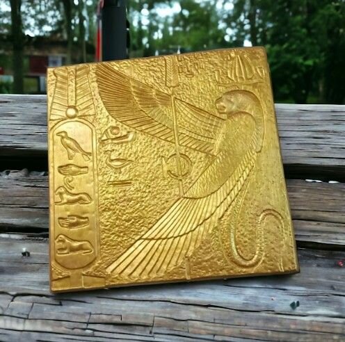 Панель 3D на стену Древний Египет Птица, панно . Декор для дома, офиса, для интерьера. Оформление пространства и дизайн помещений.