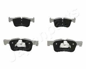 Колодки тормозные дисковые комплект перед Japanparts PA-0104AF