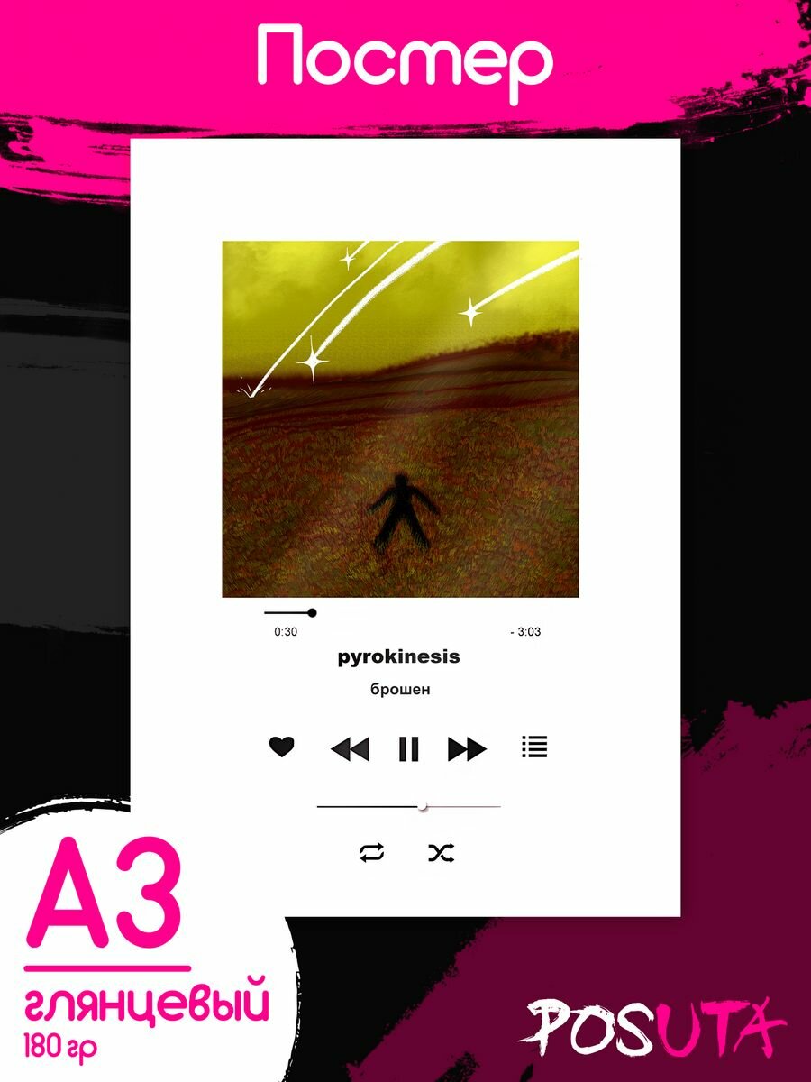 Spotify постер Gone Pyrokinesis - Брошен