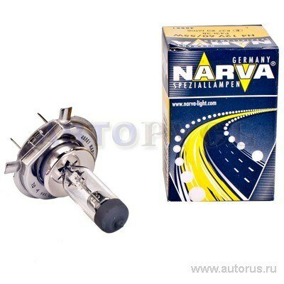 Лампа H4 12V 60/55W Narva Standard 1 шт. в картонной упаковке 48881