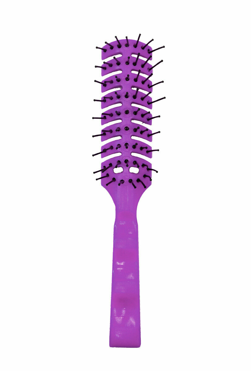 Original Bobby Vent Brush Purple расческа "скелетная" для волос