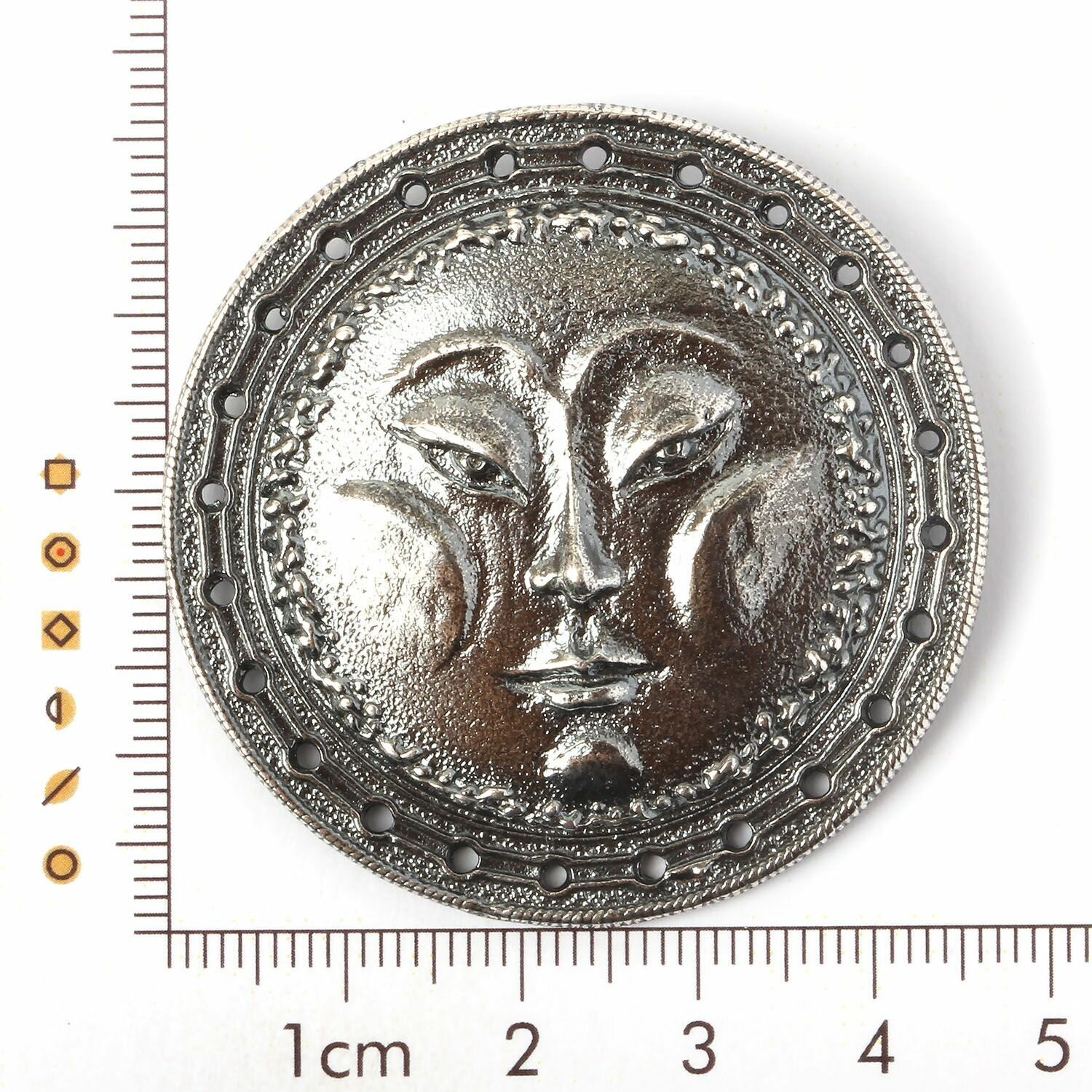 Подвеска солнце авторская фурнитура для украшений с4912(1) Anna Bronze — фото 1