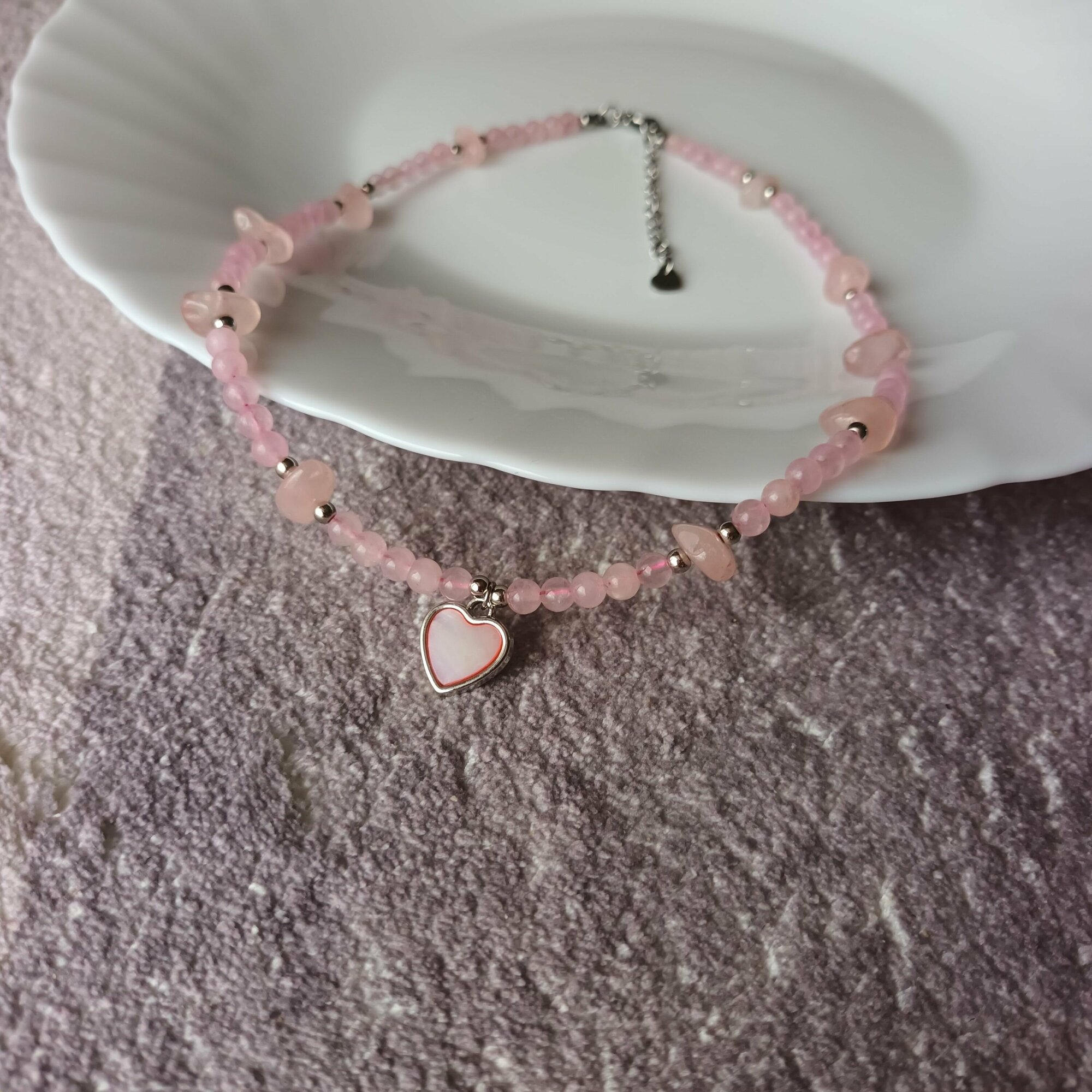 Колье, искусственный камень