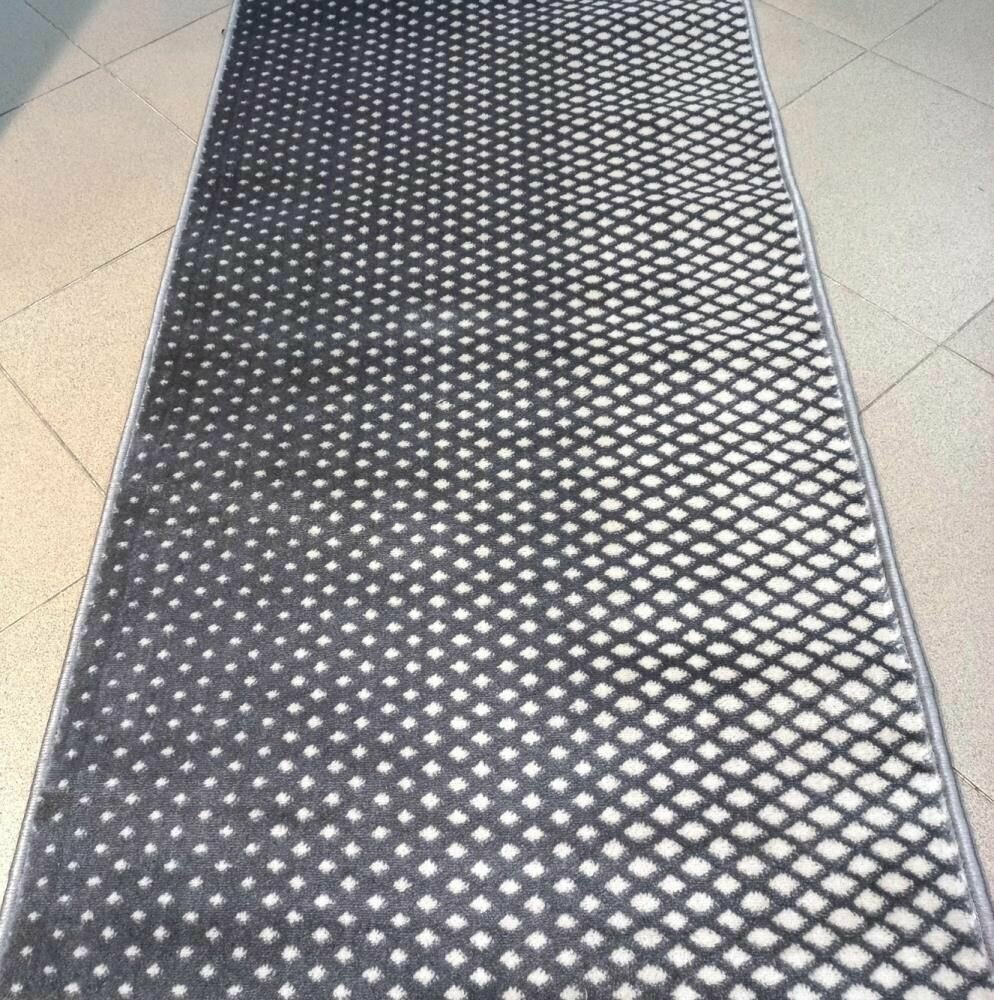 Ковровая дорожка Вэлден Янтарь YA230_03D4 Серый 0,8 м на 2 м