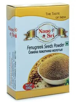 Пажитник молотый (Fenugreek powder) (Шамбала) Nano Sri (Индия) 100 гр