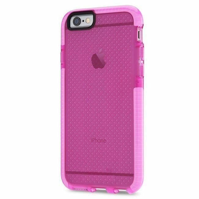 Противоударный чехол для iPhone 6 6S, Evo Mesh, розовый