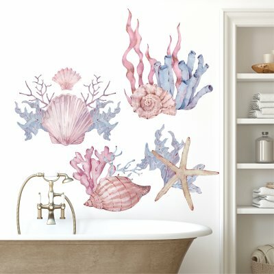 Наклейка в ванную комнату «Огород Нептуна»