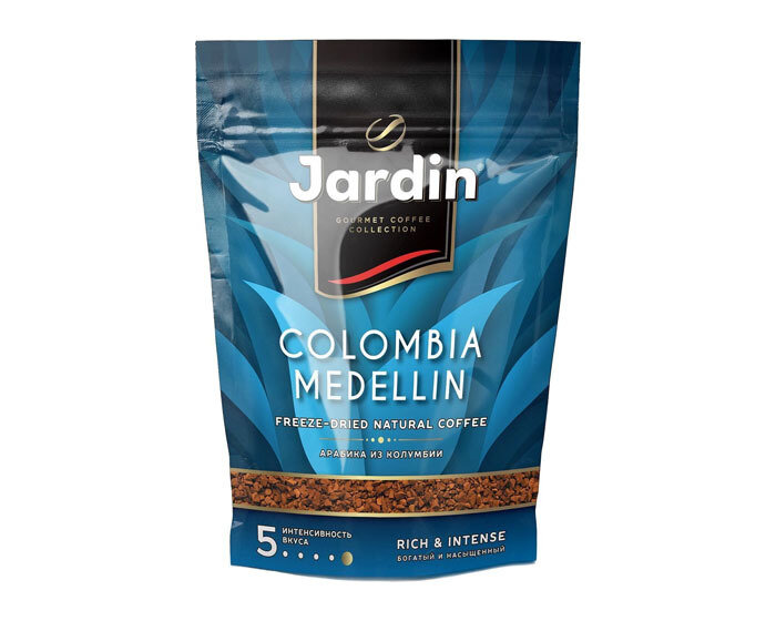 Кофе Jardin Colombia Medellin, растворимый, 100 % арабика, 150г