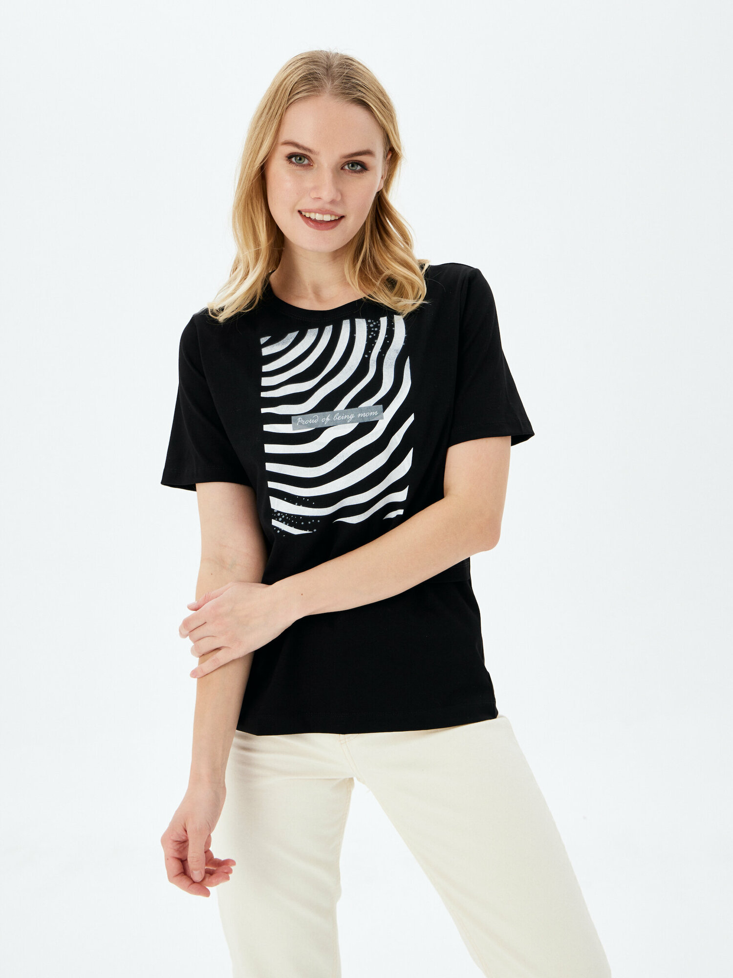Футболка для кормящих мам