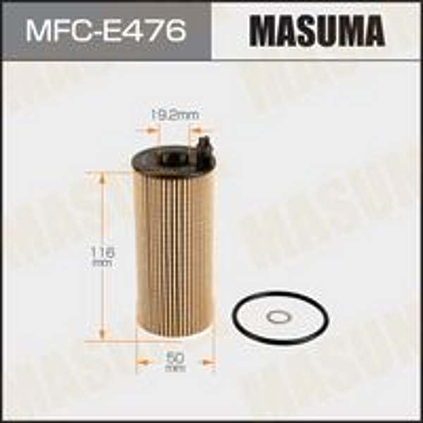 MASUMA MFC-E476 (04152WA010 / 11428507683) фильтр масляный\ BMW (БМВ) f10 2.0 / 3.0d 10 / f30 2.0d 11