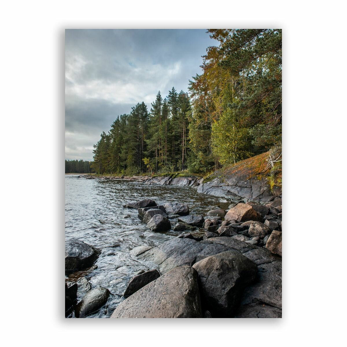 Постер, плакат на бумаге / Природа России - Пейзаж / Размер 30 x 40 см