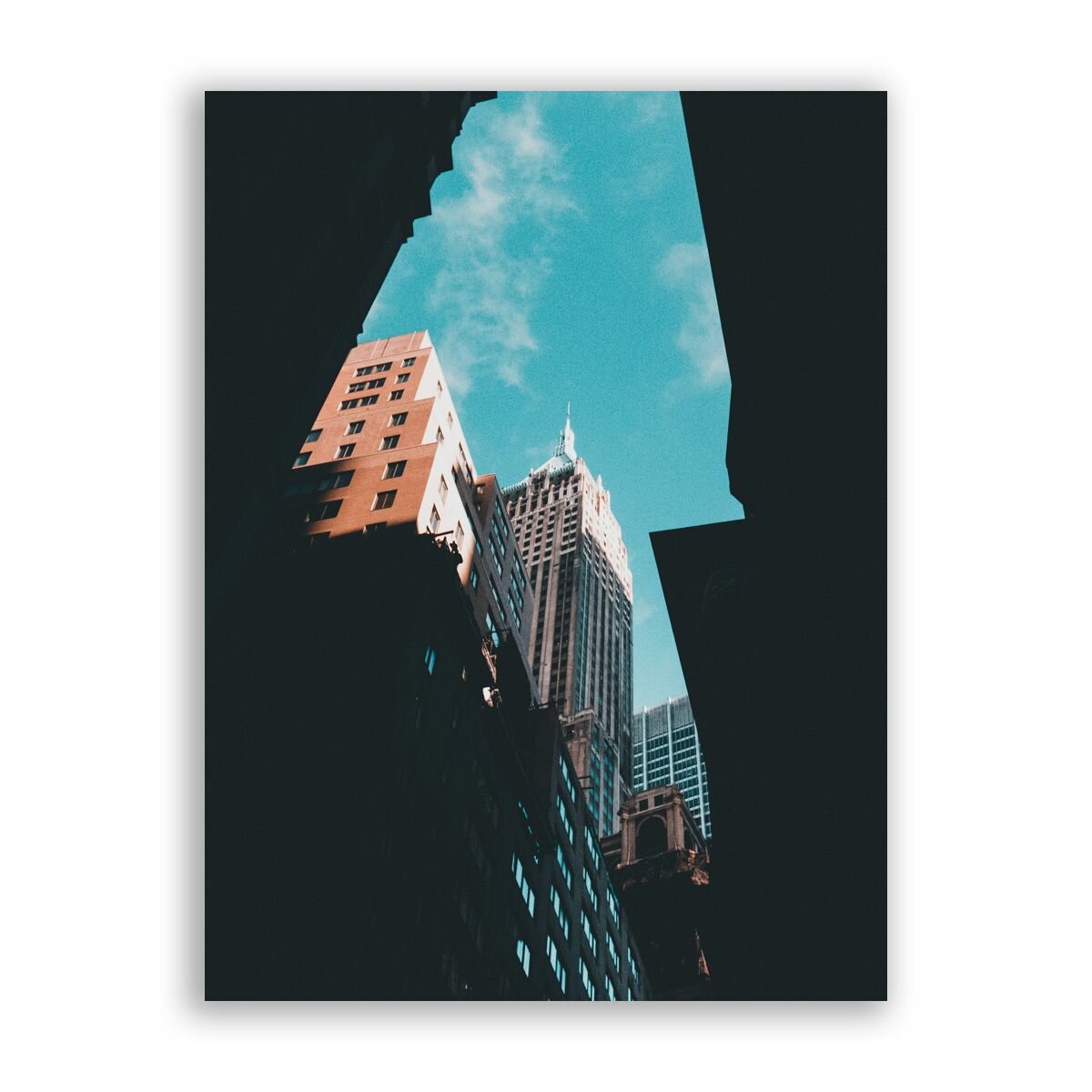 Постер, плакат на бумаге / Нью Йорк / Размер 30 x 40 см