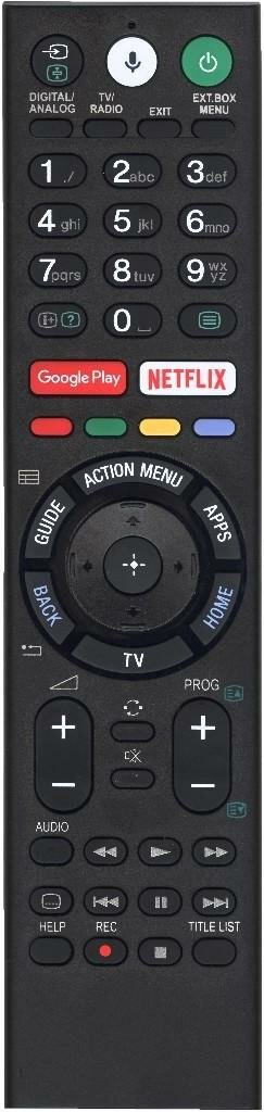 Sony RMF-TX310E с голосовой функцией LCD (RMF-TX200E, RMF-TX220E, RMF-TX300E, RMF-TX301E, RMF-TX500E), Пульт ДУ