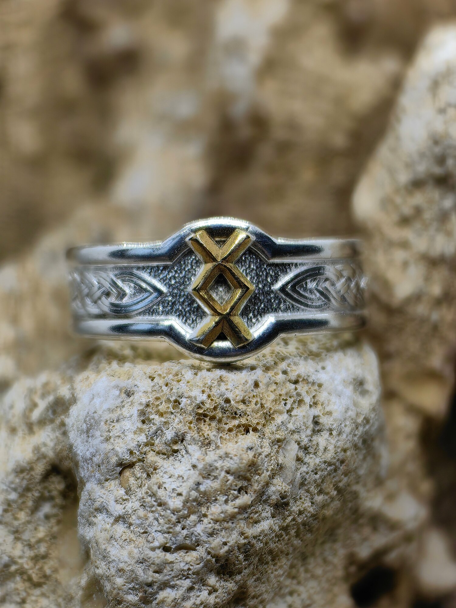 Славянский оберег, кольцо-кулон