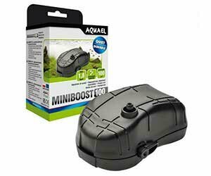 Компрессор для аквариума до 100л Aquael одноканальный mini boost 100 115316
