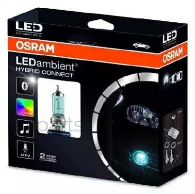 OSRAM LEDEXT10210 Снят с производства HB10 12V 42W PY20d многоцветная лампа HB10, управление со смартфона 2шт.(1к-т)