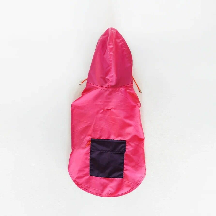 Colorblock Pink Дождевик для собак, размер 4